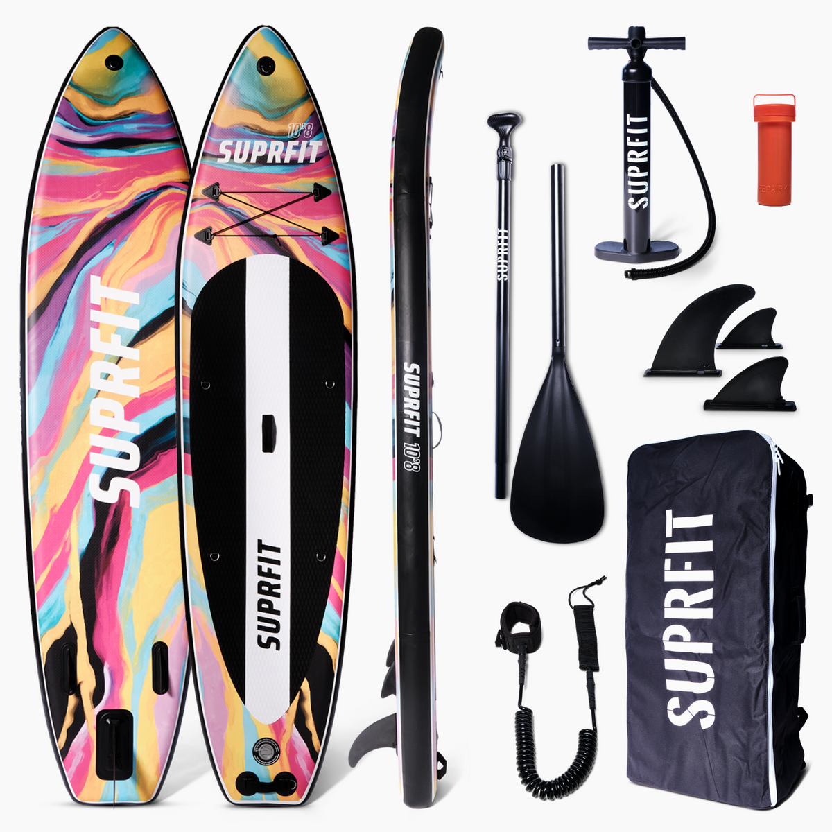 Suprfit SUP Board Aquarell 10'8 – Suprfit Fitness Equipment
